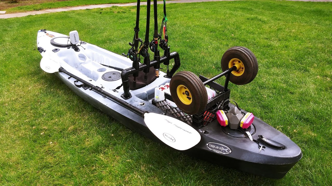 como construir un carro para tu kayak - YouTube