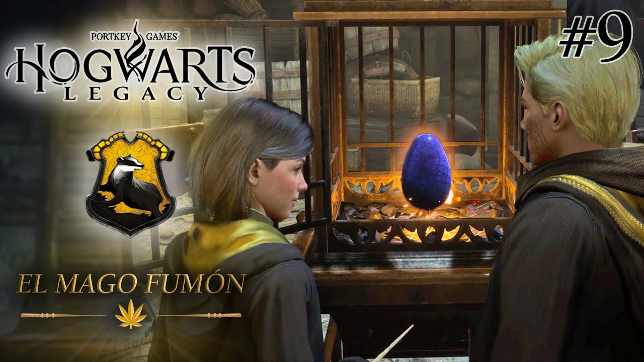 MISIÓN HUEVÓN DE DRAGÓN #9 🧙🥚 HOGWARTS LEGACY | Casa Hufflepuff ...