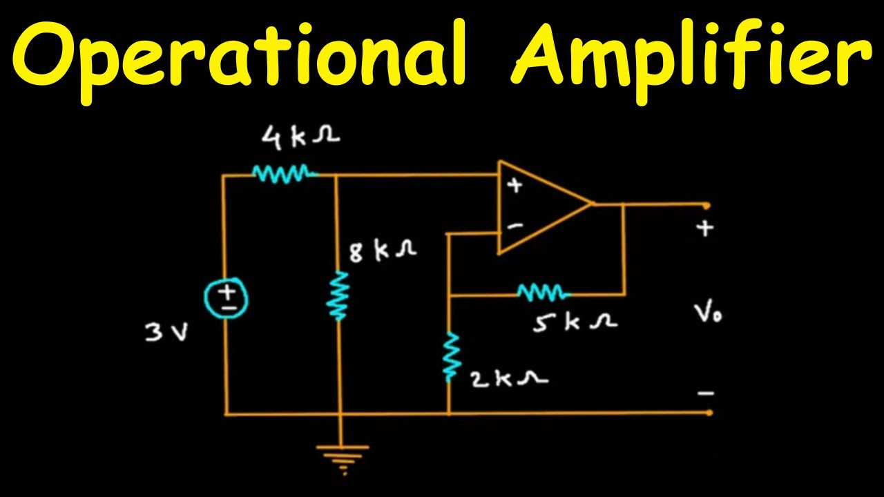 Operational Amplifier Numerical | Op amp Problem Circuit Analysis - YouTube