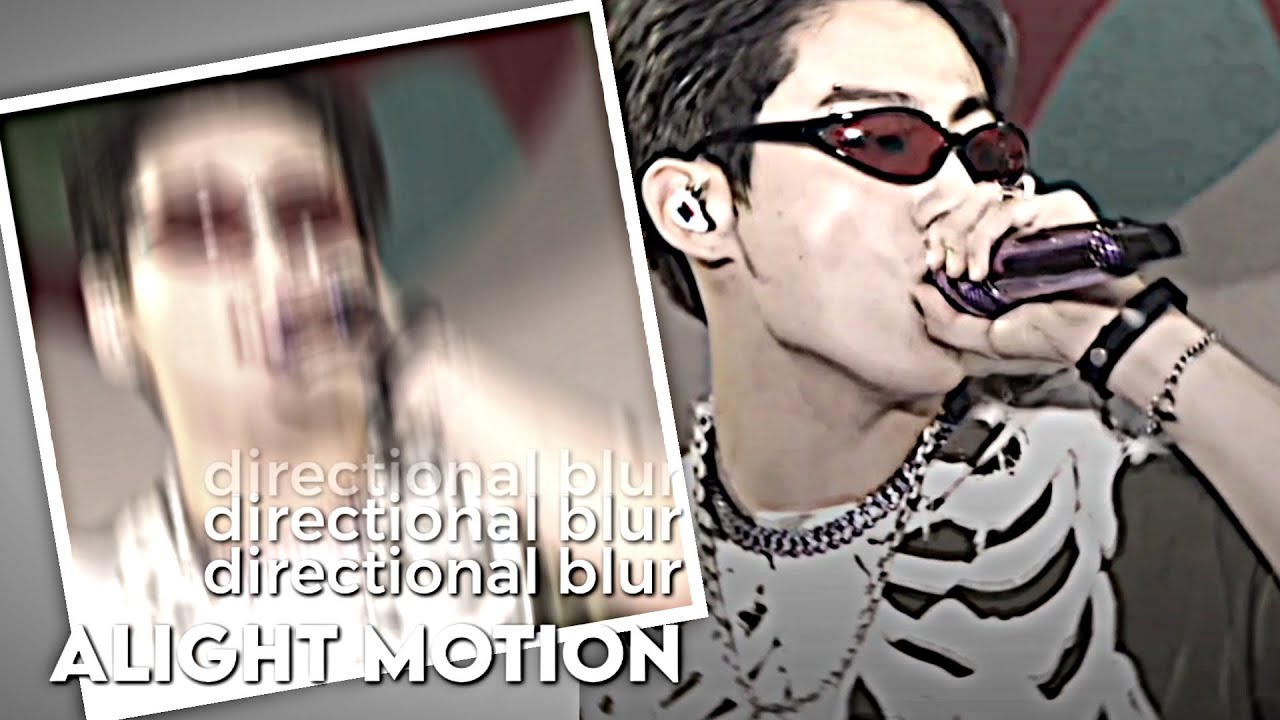 directional blur transition — alight motion - YouTube
