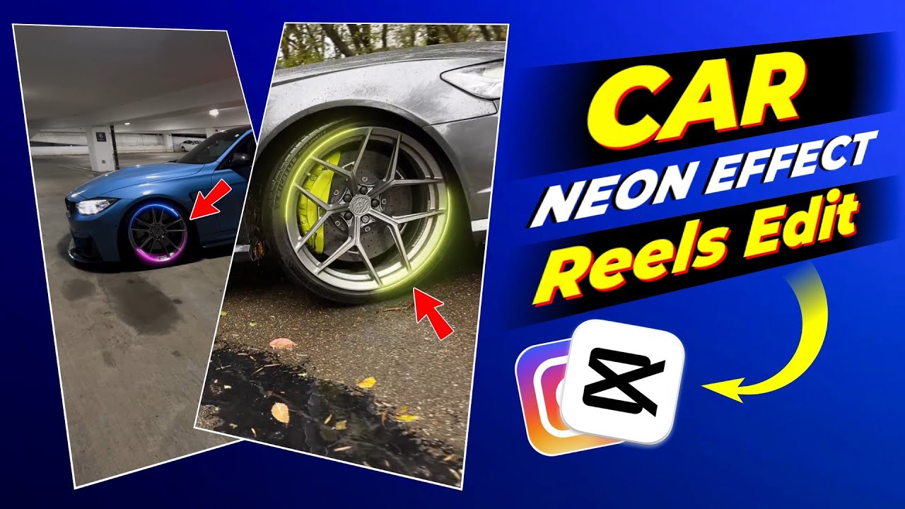 Car Neon Effect Reels Edit Capcut Tutorial ?? - YouTube