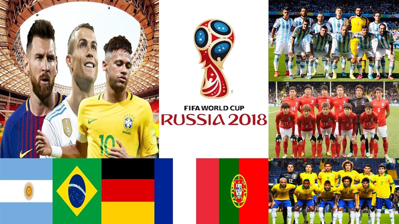 Fifa World Cup 2018 | Official Qualified 32 Teams | Fifa World Cup 2018 ...