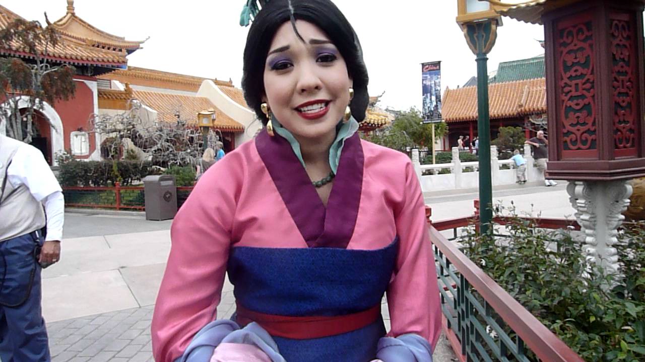 Mulan face character - YouTube