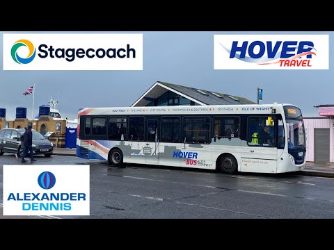 *Kickdown & Revs* 36925 Stagecoach South ‘Hoverbus’ ADL E200 On Route ...