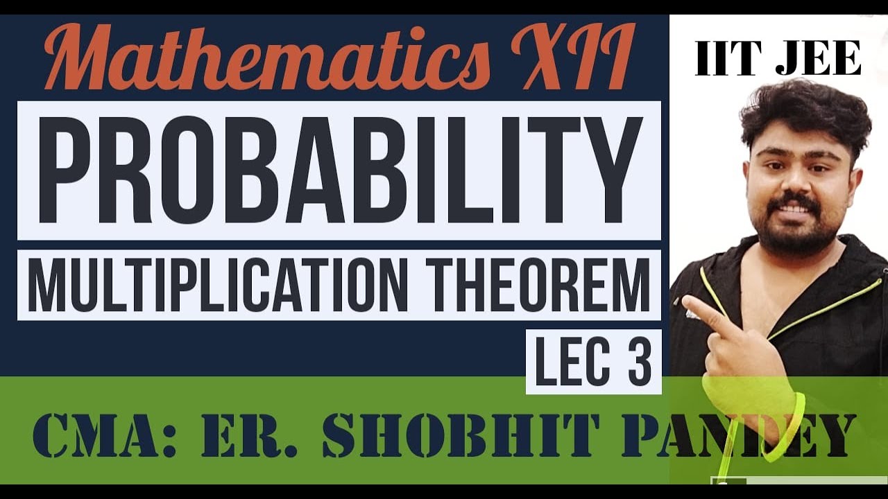 Multiplication Theorem of Probability| Independent Event|Probability ...