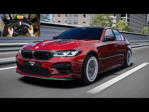 Twin Turbo 4658HP BMW M5 F90 Competition - Assetto Corsa Gameplay