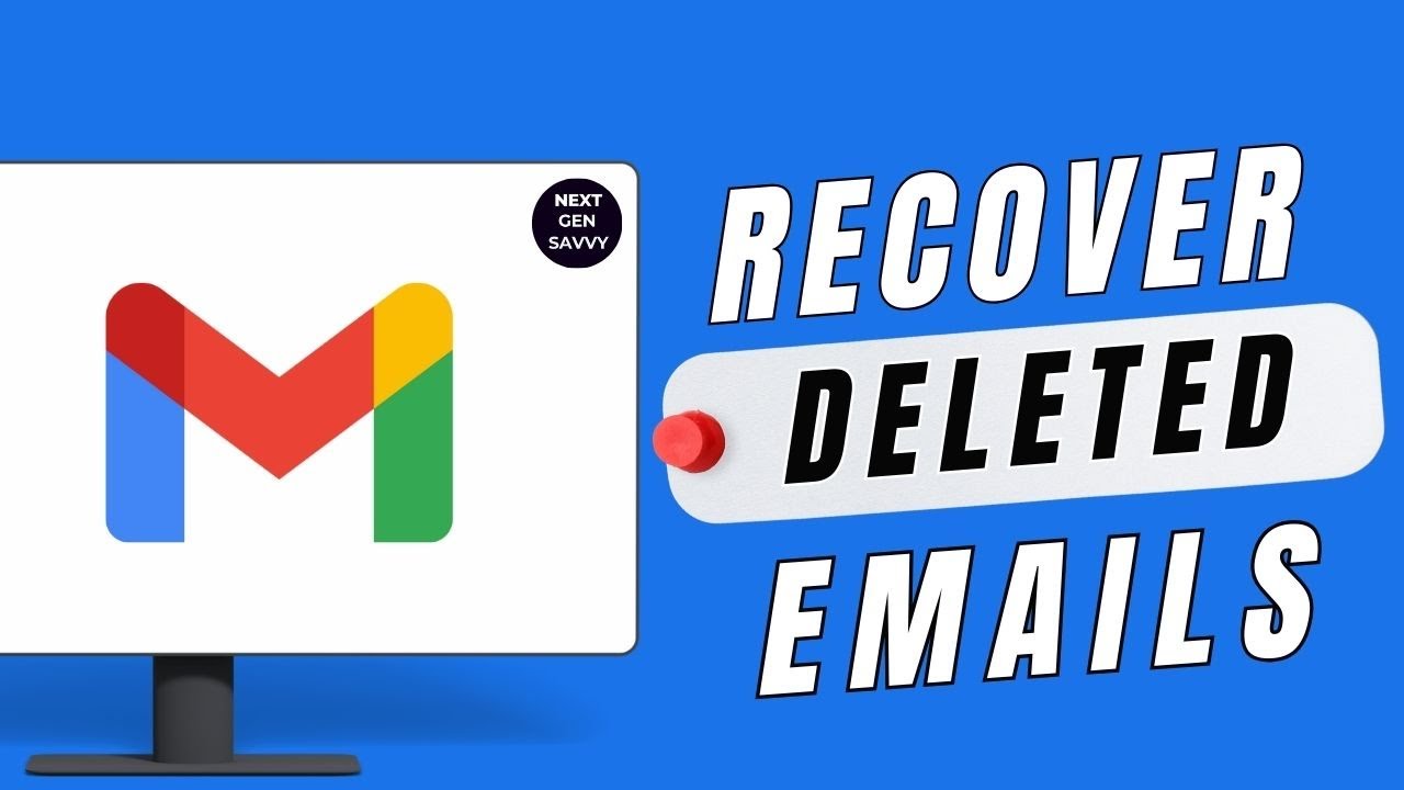 Simple Way to Recover Deleted Emails in Gmail - YouTube
