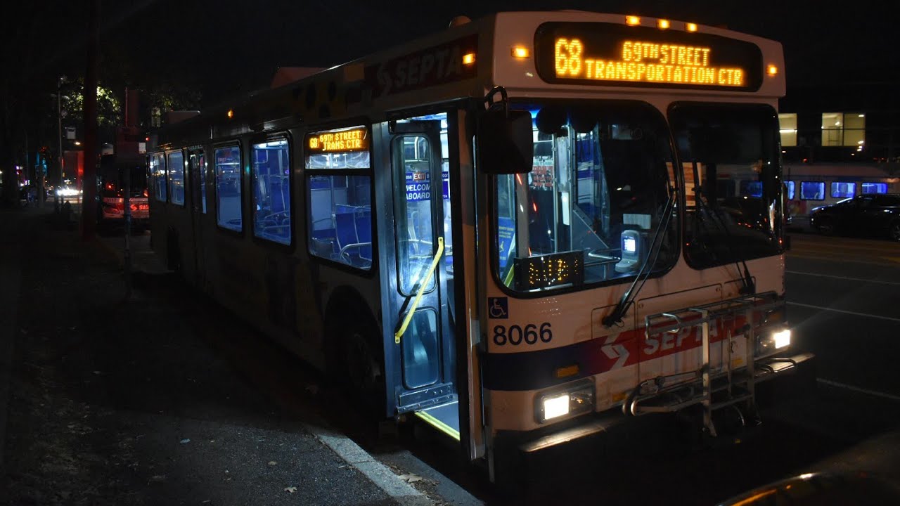 SEPTA Route 37: 2005 New Flyer D40LF #8066 Pt 2/2 w/ Exhaust Recording ...