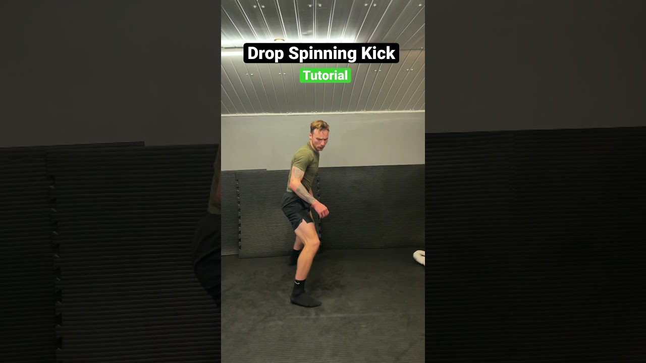 Drop Spinning Kick Tutorial #shorts - YouTube