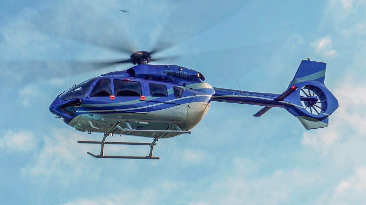VIP Helicopters Action - Airbus H145 D3, Bell 429, Agusta A109 ...