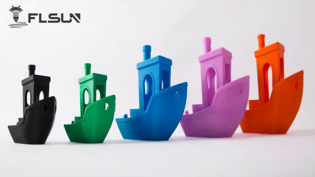 Flsun F5 Cube 3D Printer Kit - YouTube