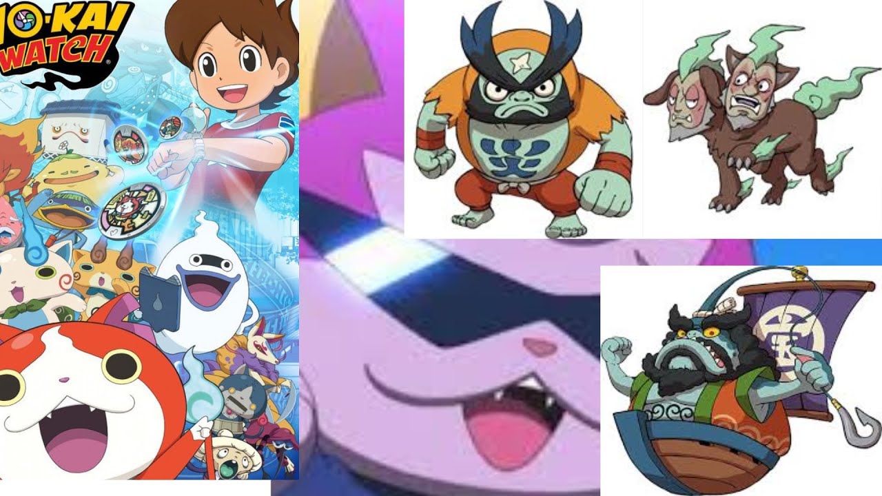 yokai watch capitulo 6 : pelochinyan,tentemacho,multiniche y bergatin #yokaiwatch #tutorial ...