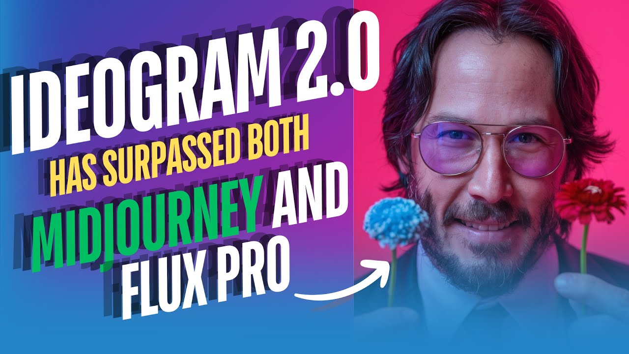 🔥ideogram 2.0 release surpassed both Midjourney and Flux Pro - YouTube