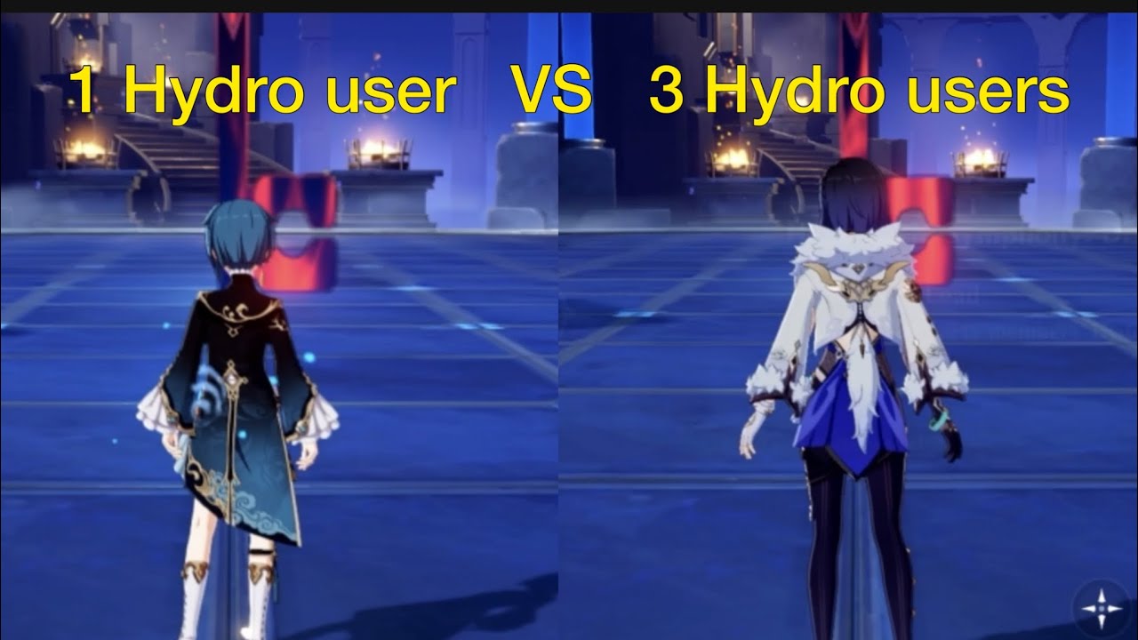 Brooo don’t forget to bring 3 Hydro characters when you play extreme ...