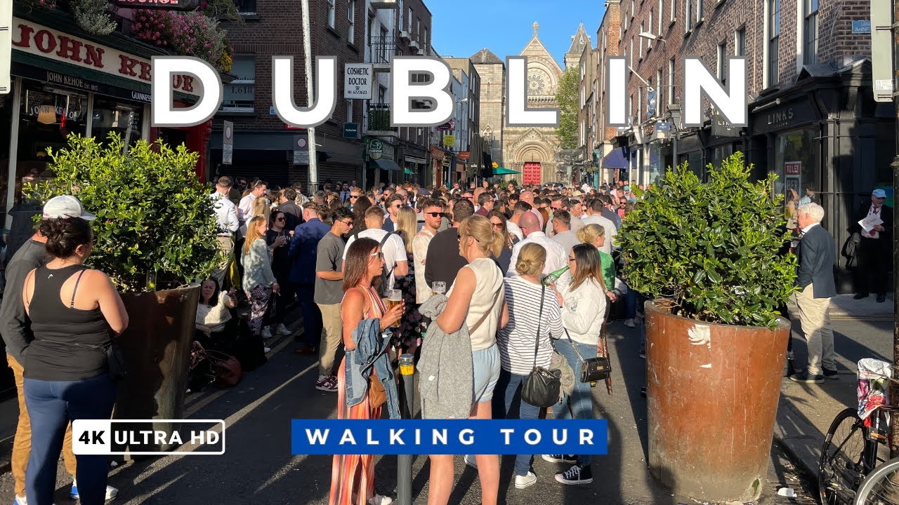 🇮🇪 Dublin, Ireland Friday Evening Downtown ! - YouTube
