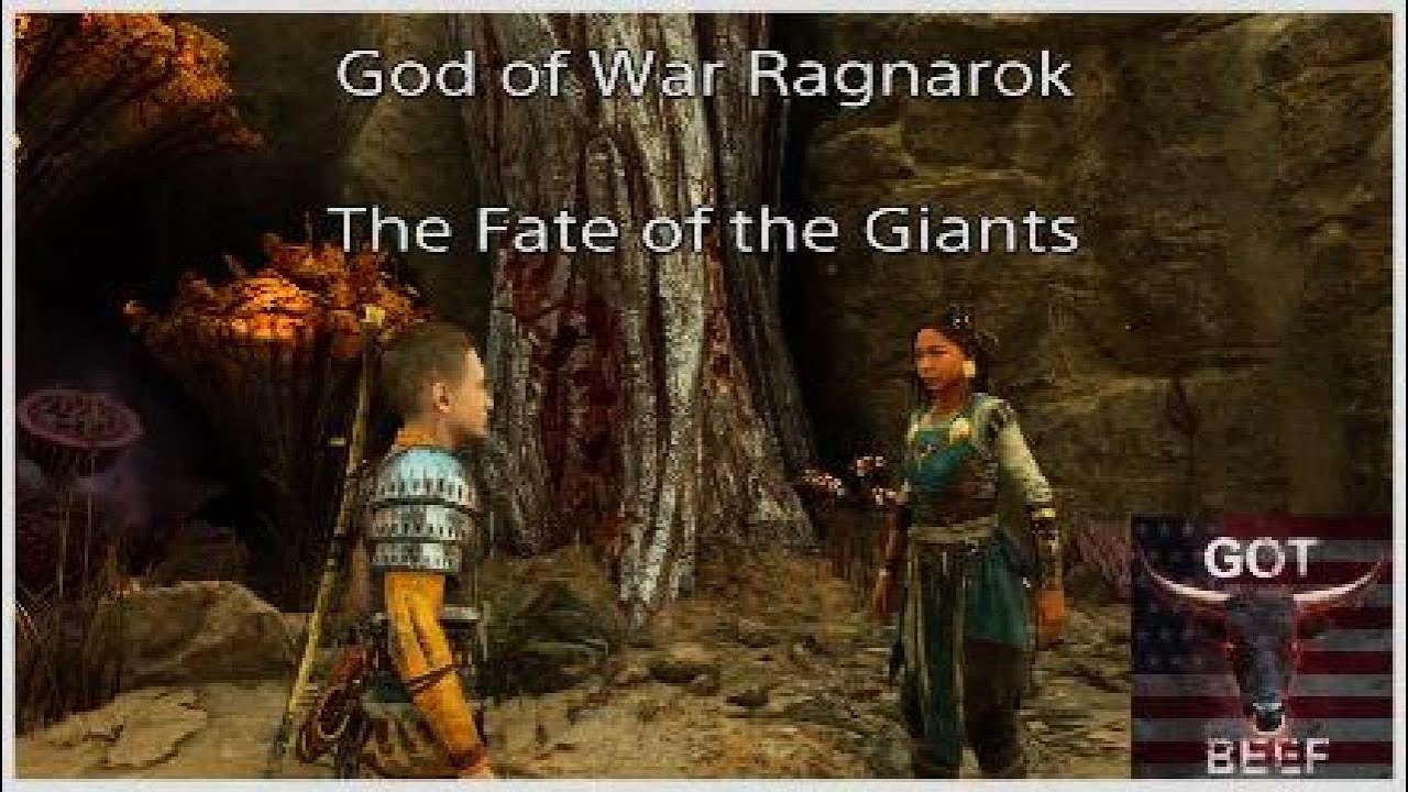 God of War Ragnarok - The Fate of the Giants - YouTube
