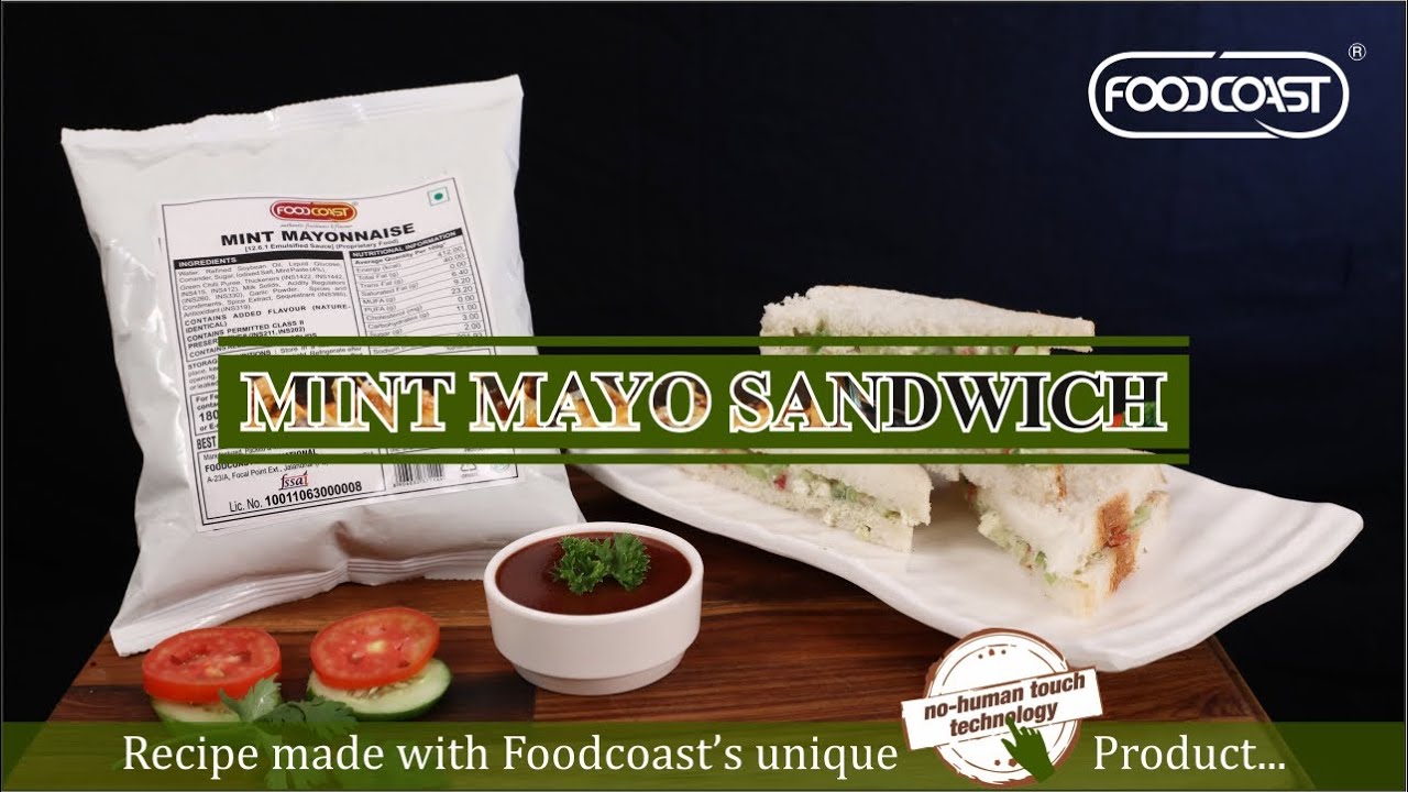Mint Mayo Sandwich recipe made with Foodcoast Mint Mayonnaise ...