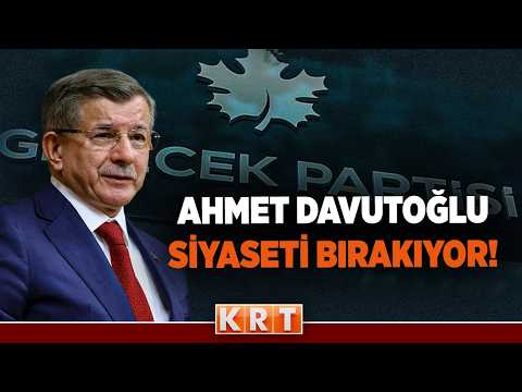 Bomba iddia: Ahmet Davutoğlu siyaseti bırakıyor! Gelecek Partisi kapanıyor mu?