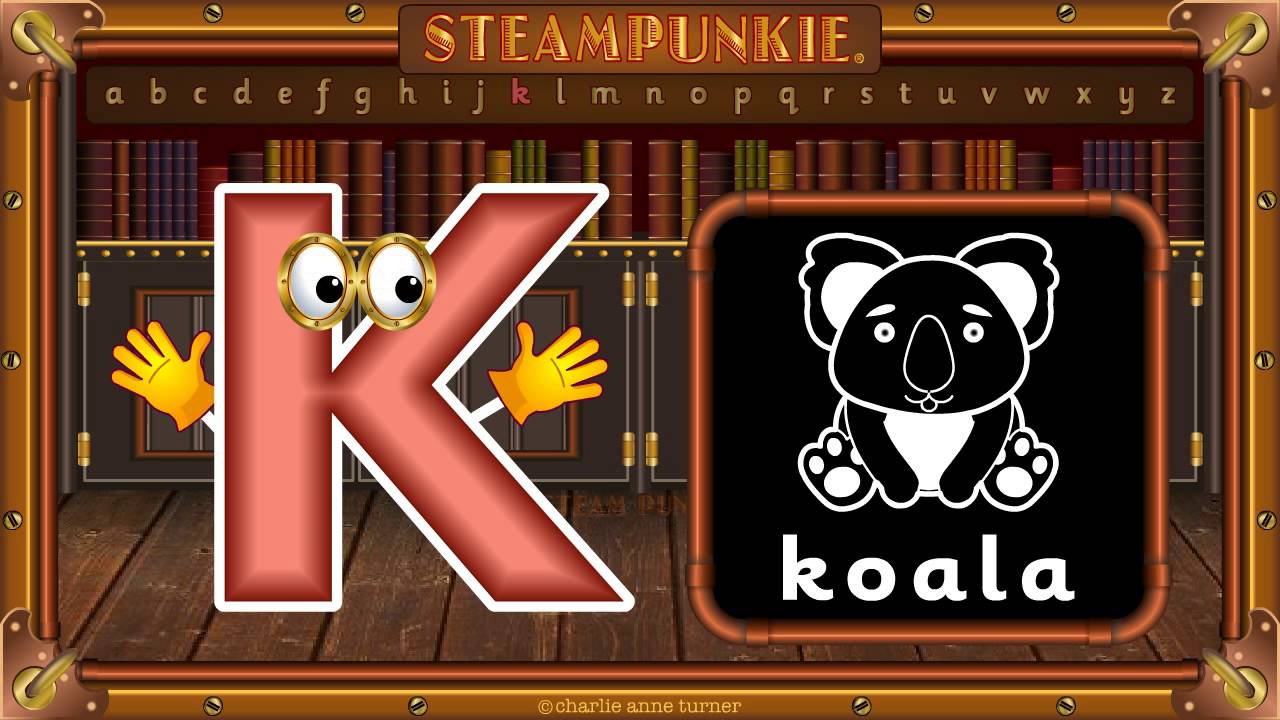 The Letter K Song - YouTube