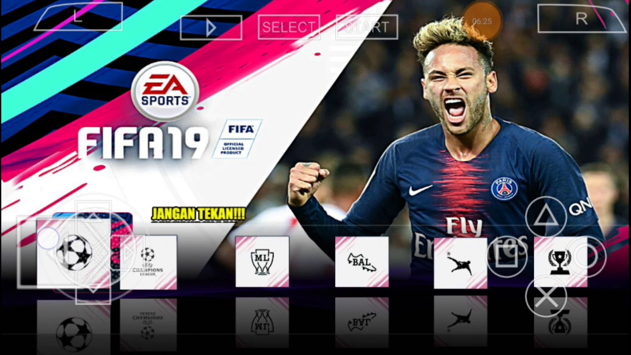 SAIUUU!!! NOVO FIFA 19 PARA EMULADOR PPSSPP|GRAFICOS SUPER REALISTAS ...