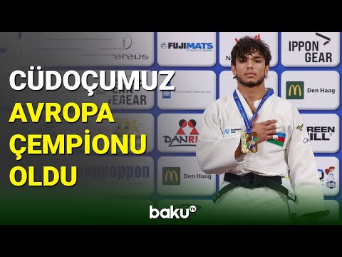 Cüdoçularımız Avropa çempionatında 3 medal qazandı