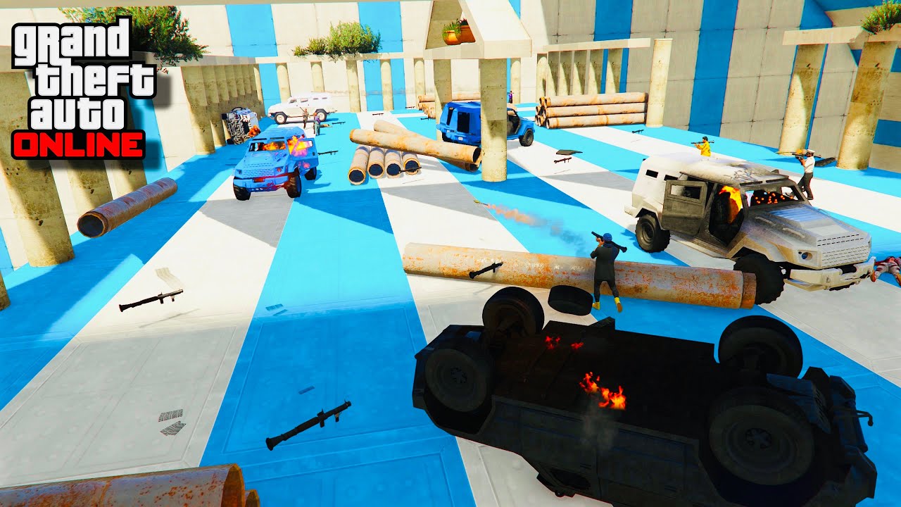 RPG vs ALL CARS - YouTube