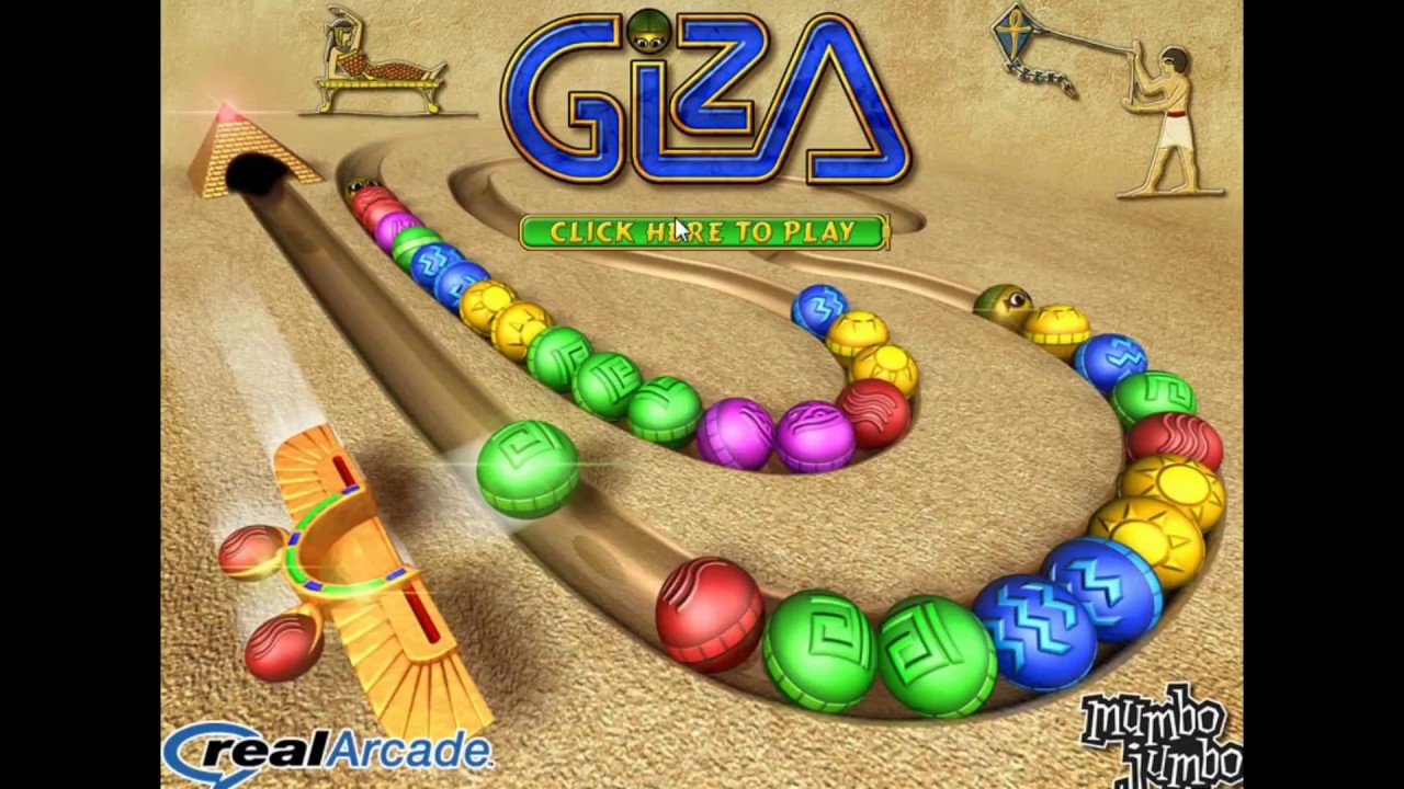 Игра Giza - YouTube