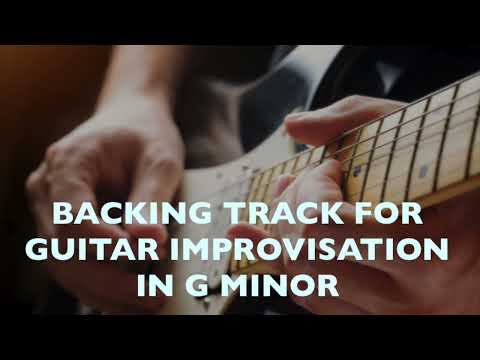 Base in Sol Minore per Improvvisazione Chitarra ( Backing Track for ...