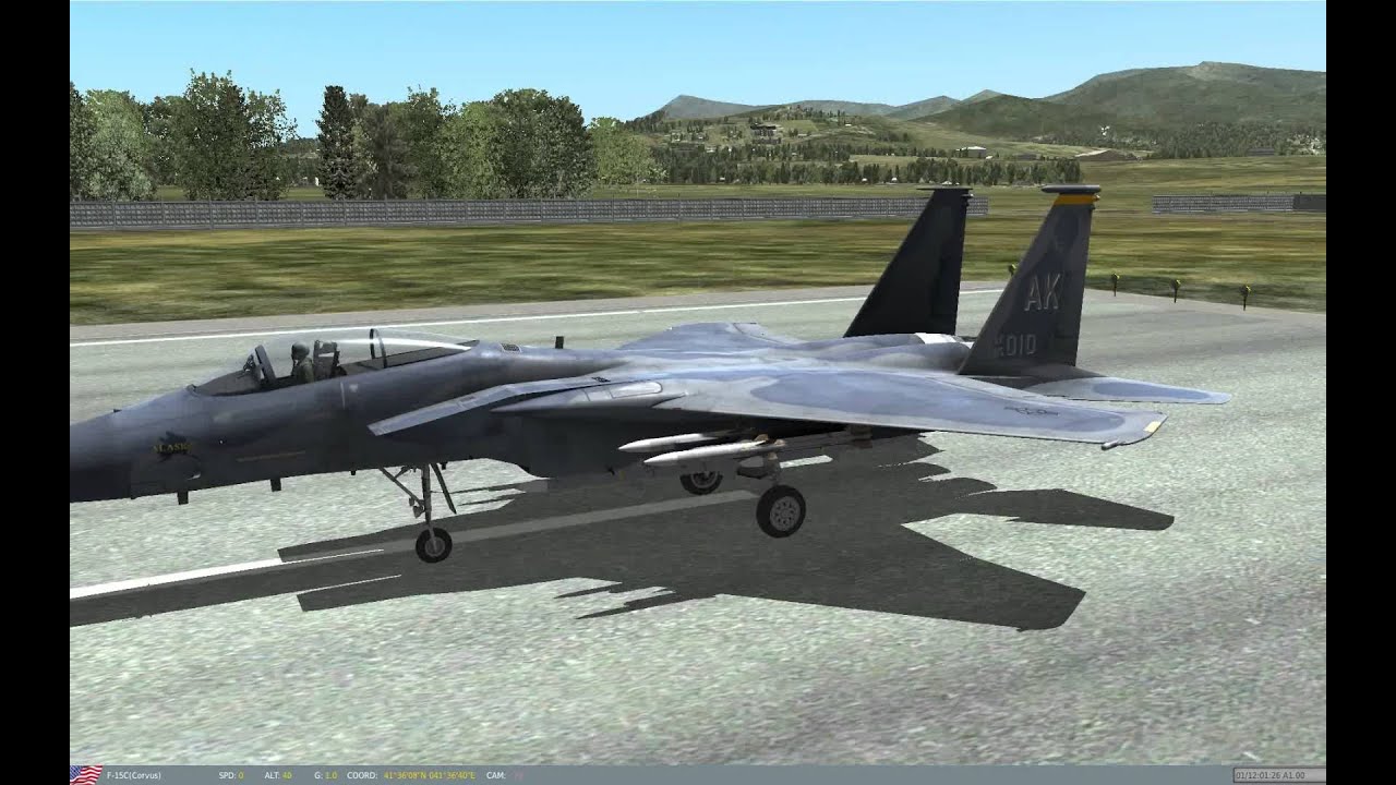 F-15C (DCS World Flaming Cliffs 3 Beta) - YouTube