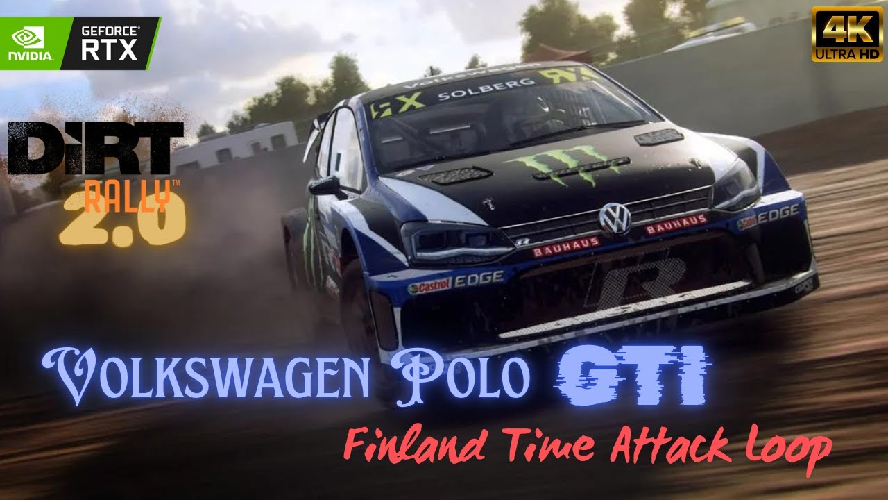 VW Polo GTI Finland rally Cinematic loop /-Kallumathan - YouTube