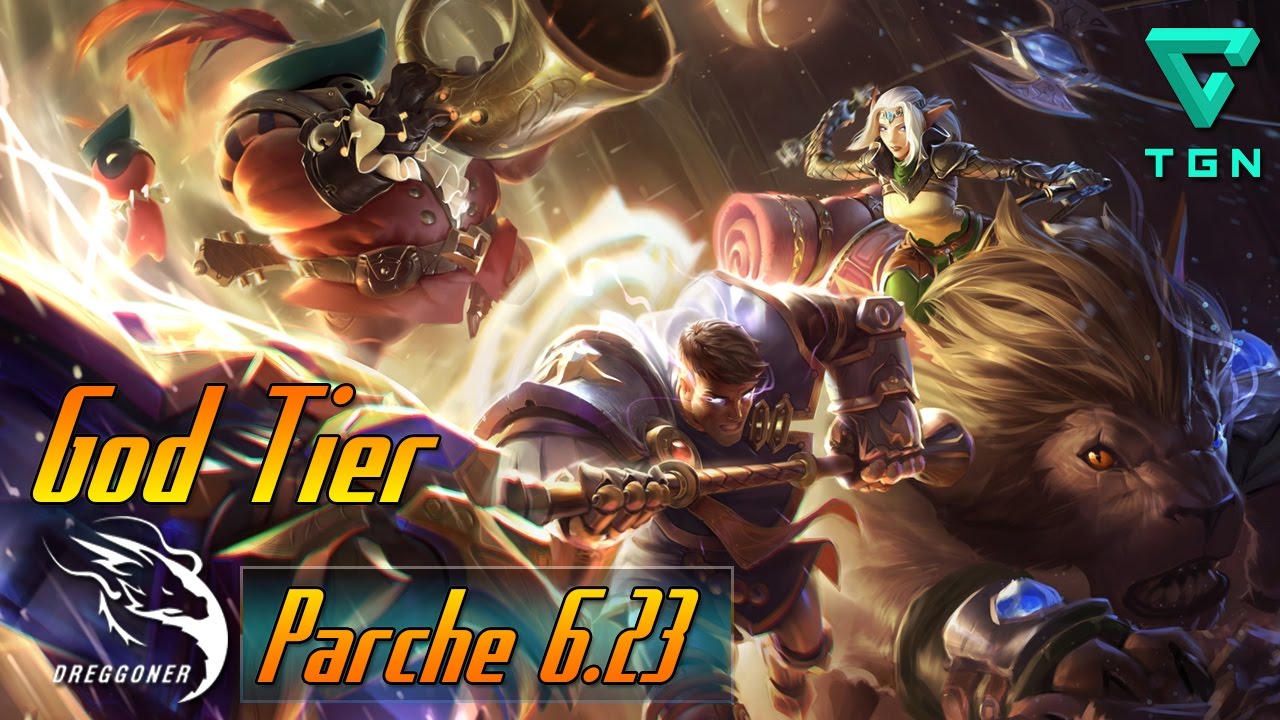 GUÍ A | GOD TIER | LEAGUE OF LEGENDS | PARCHE 6.23 - YouTube