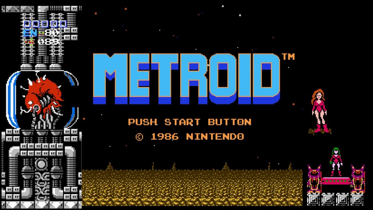 METROID Justin Bailey Run NES Classics - YouTube
