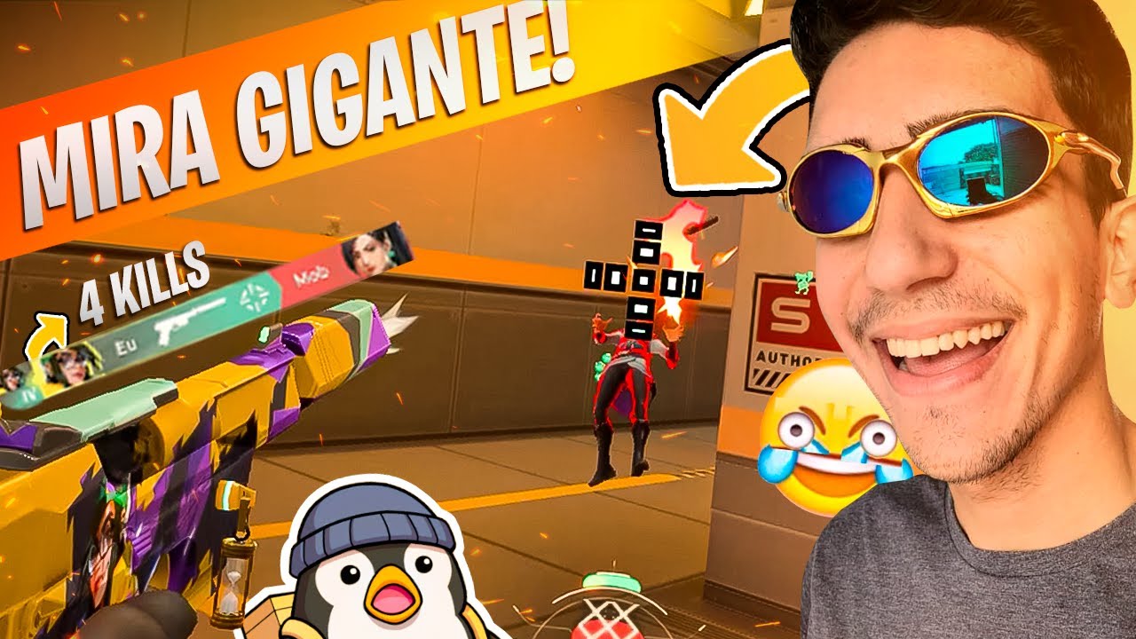 A MELHOR RETÍCULA DO VALORANT! (MELHOR MIRA DO VALORANT) - YouTube