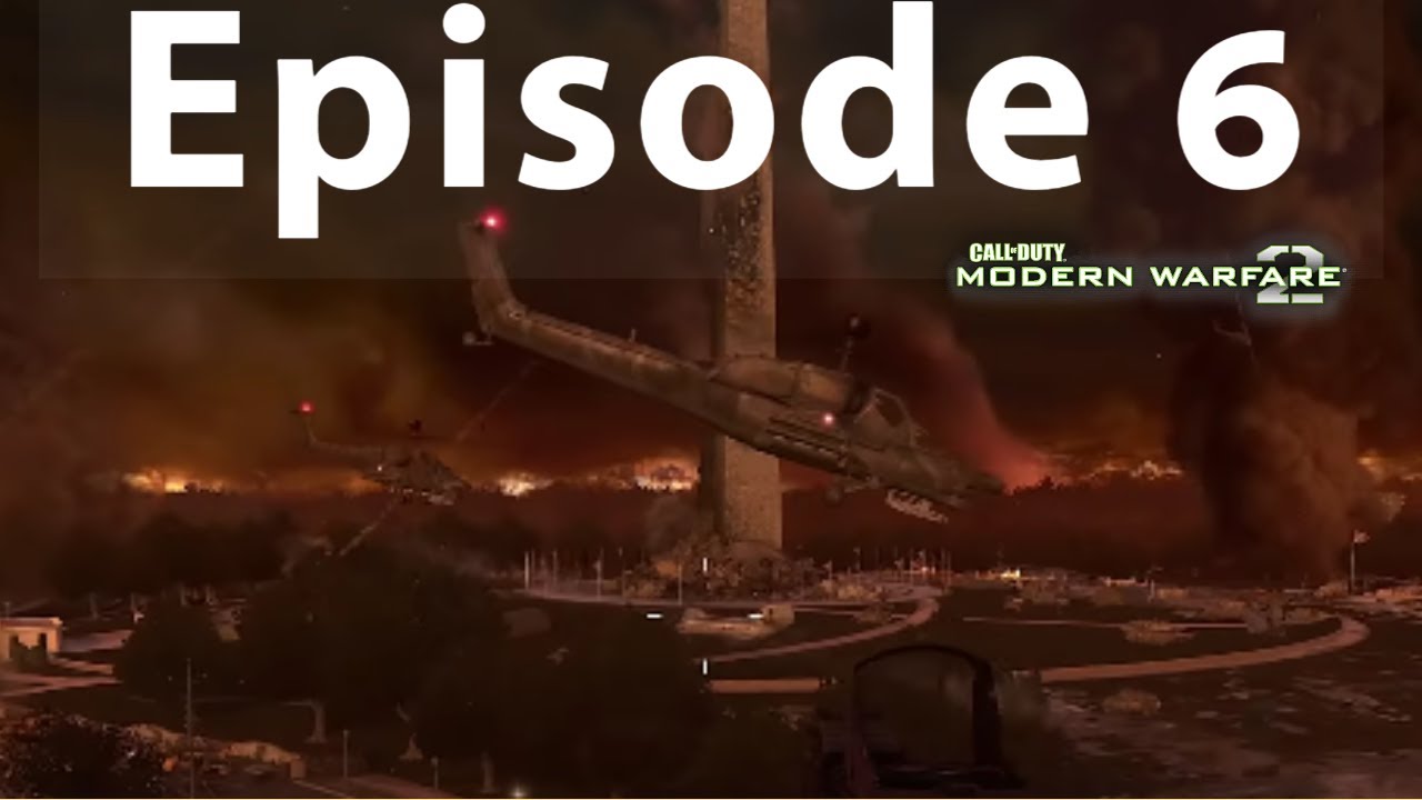 MW2 Campaign Remastered Ep.6 Defending Washington - YouTube