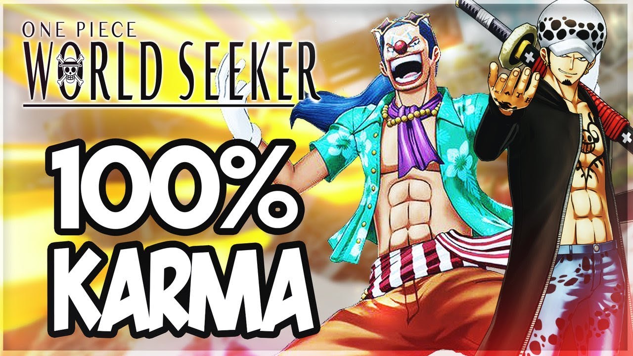 One Piece World Seeker - 100% Karma Special Cut Scene | Law and Buggy ...