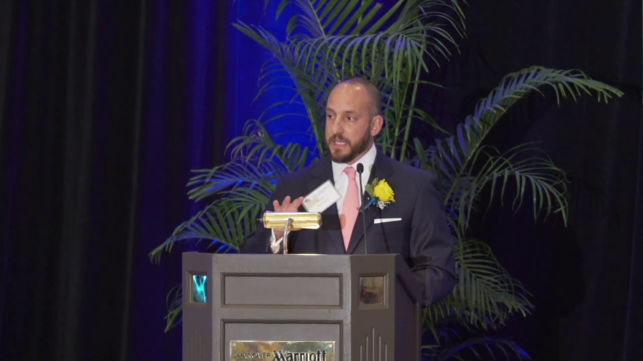 2017 Tri County Annual Awards Dinner Making a Difference honoree Justin ...