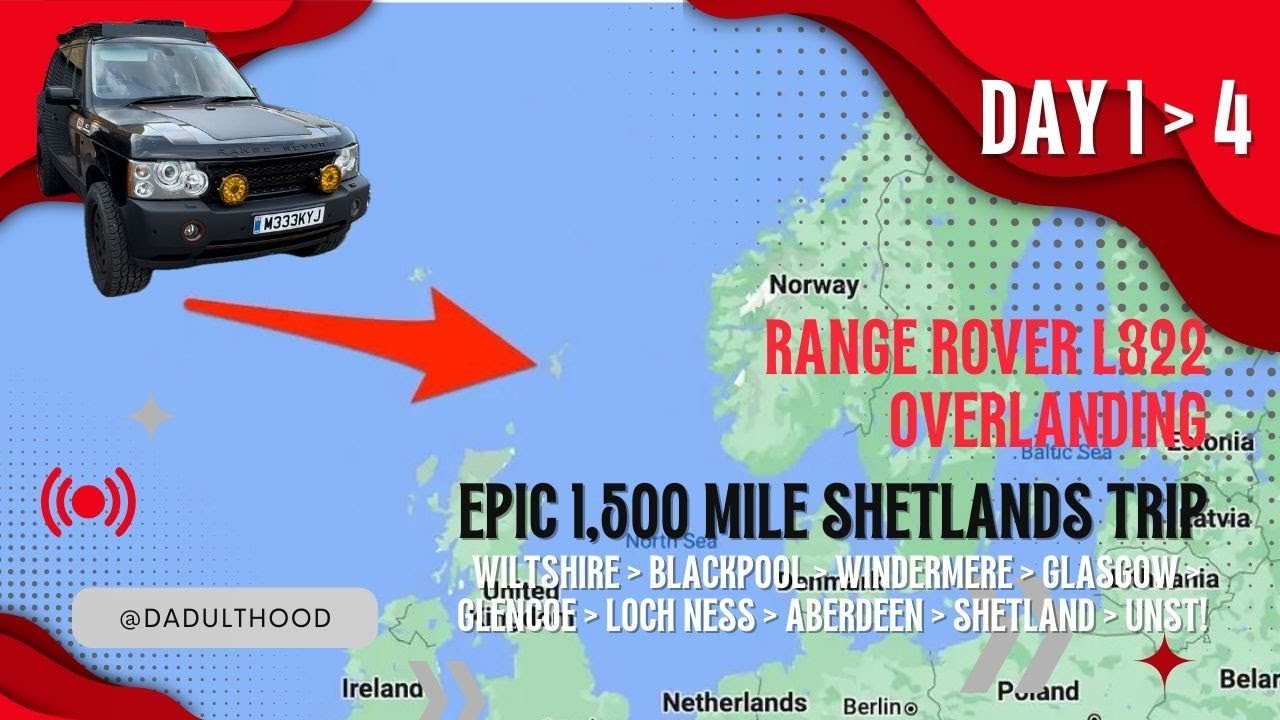 Our Epic Journey from Wiltshire to UNST, Shetlands!! - YouTube