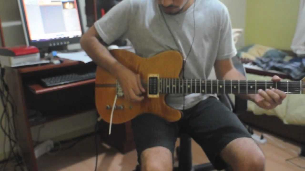Steven Wilson - Luminol (guitar solo cover) - YouTube
