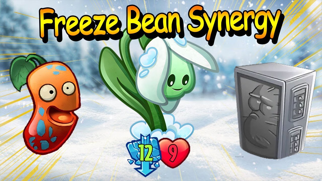 Try Freeze Deck With Bean Synergy PvZ Heroes - YouTube