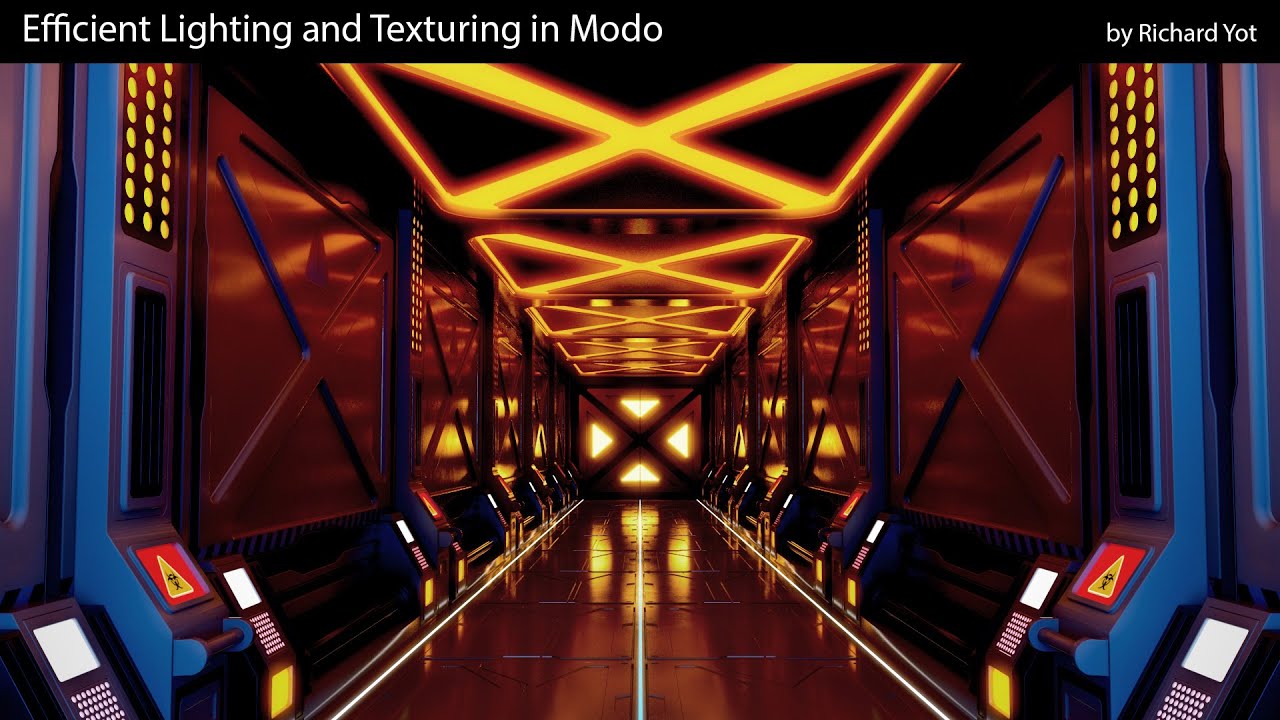 Efficient Lighting and Texturing in Modo Trailer - YouTube