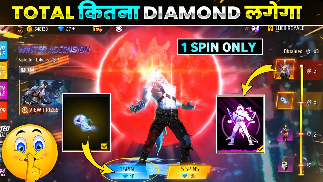 Winter Ascension Event Free Fire | New Look Changer Bundle |Ff New ...