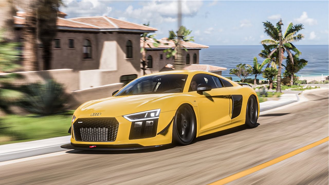 Forza Horizon 5 - Audi R8 V10 Plus 2016| Controller Gameplay ...