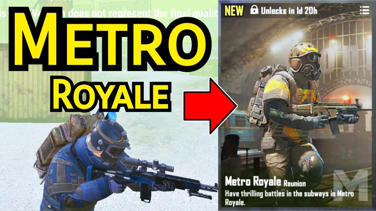 METRO ROYALE : New Map🔥MAP4 ใกล้มายัง เน้อ เมโทรรอยัล (สตรีมMetro ...