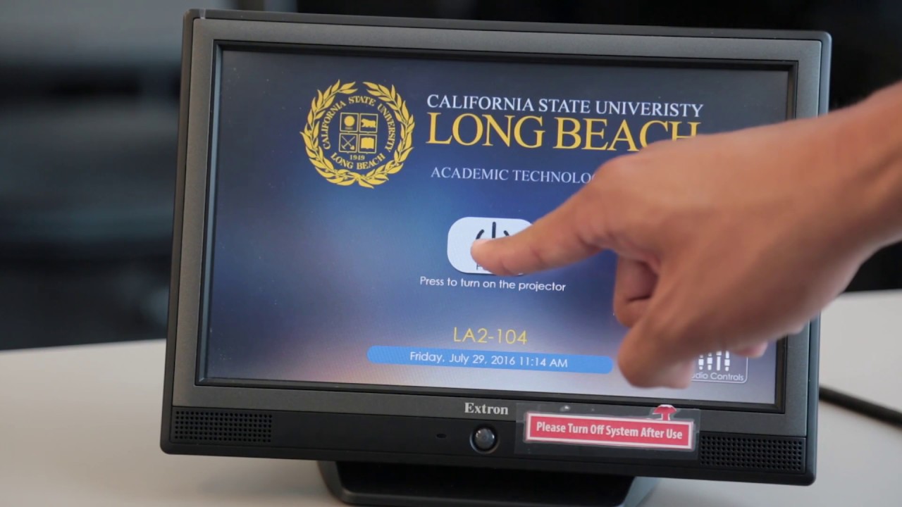 CSULB - Smart Lecture Room Operations - YouTube