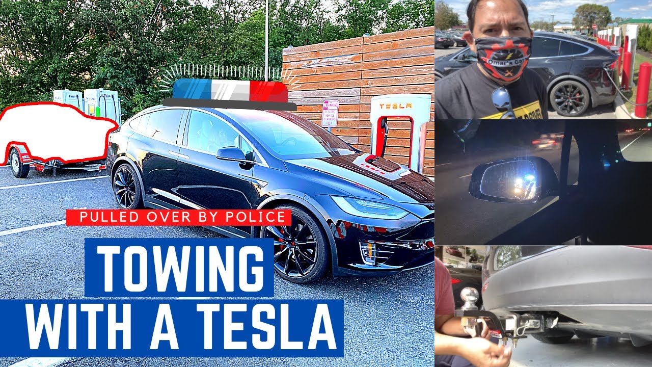 Unbelievable! Tesla Tries to Tow a Car, Then Gets Pulled Over TWICE ...
