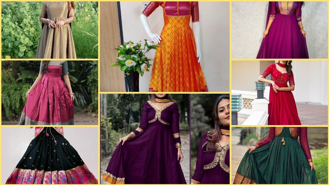 Indian Frock Design 2024 Trendy Frock Design for Summer | Stylish Long ...