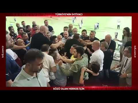 Kasımpaşa- MKE Ankaragücü maçında yumruklar havada uçuştu!