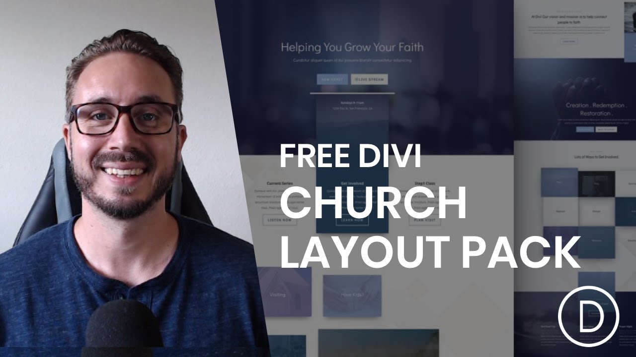 Get a FREE Church Layout Pack for Divi - YouTube