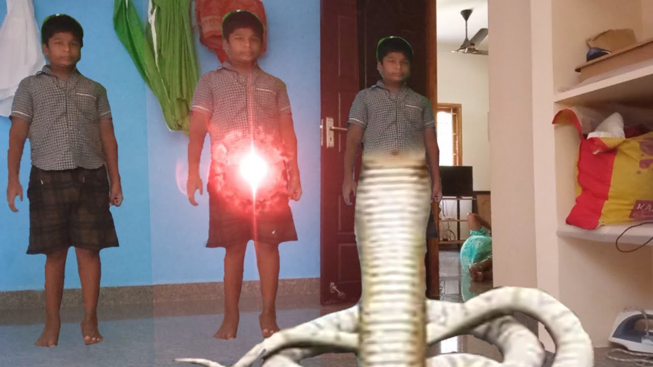 NAGINI 3 HALF SNAKE TRANSFORMATION - YouTube