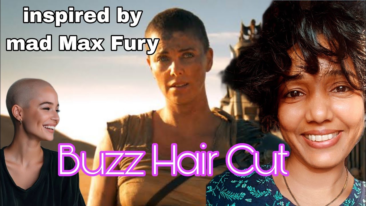 Bold & Chic Short Hair Cut ️ Unique and Bold Haircut. Buzz Hair - YouTube